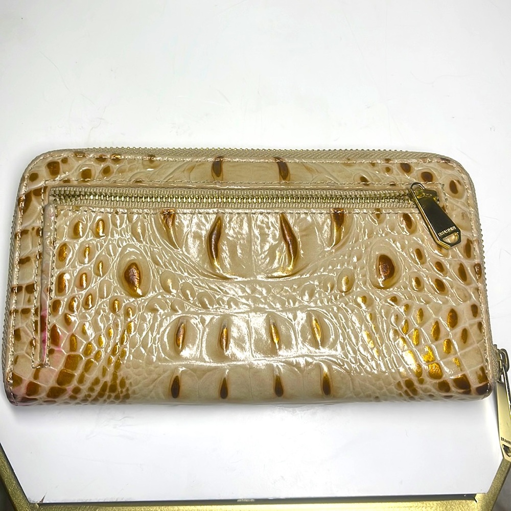 Brahmin Alligator Skinned Wallet - Gem